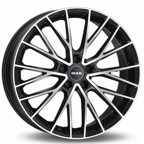MAK Speciale Black Machined Face 10x22 5/114.3 ET42 B67.1 - Byttdekk