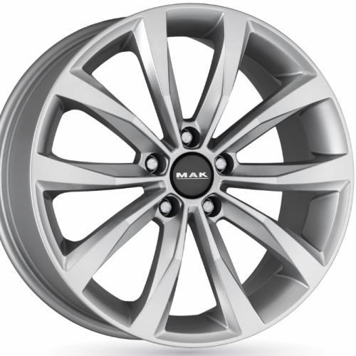 MAK Wolf Silver 7x17 5/114.3 ET40 B76 - Byttdekk
