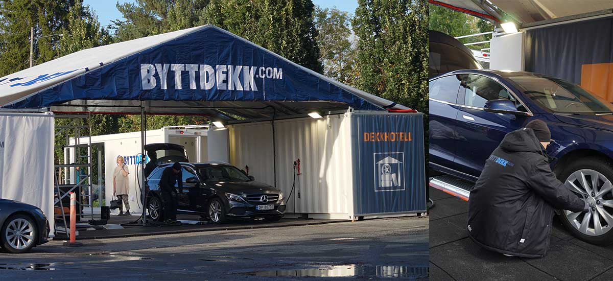 Bytte dekk Nesbru | Dekkmontering | Byttdekk.com